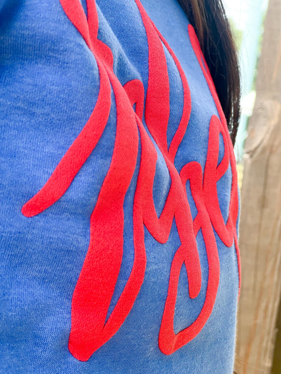 CUSTOM Hand Lettered PUFF Screen Print Sweatshirts – Truelove Apparel Co.